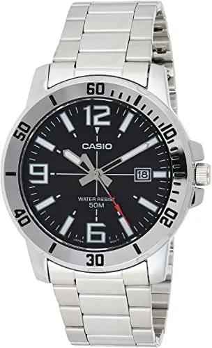 CASIO Muški sat MTP-VD01D-1B srebrni