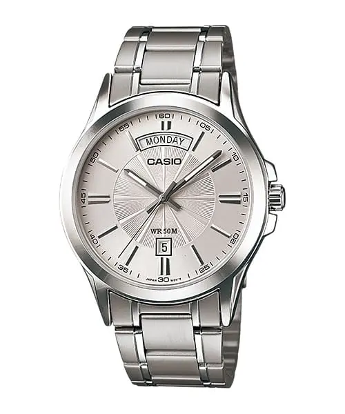 CASIO Muški sat MTP-1381D-7A srebrni