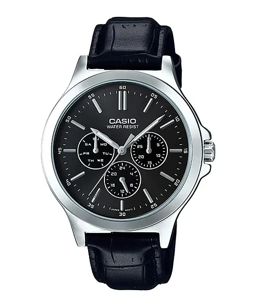 CASIO Muški sat MTP-V300L-1A crni