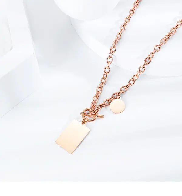 MOMENT Ženska ogrlica GX1634 rose gold