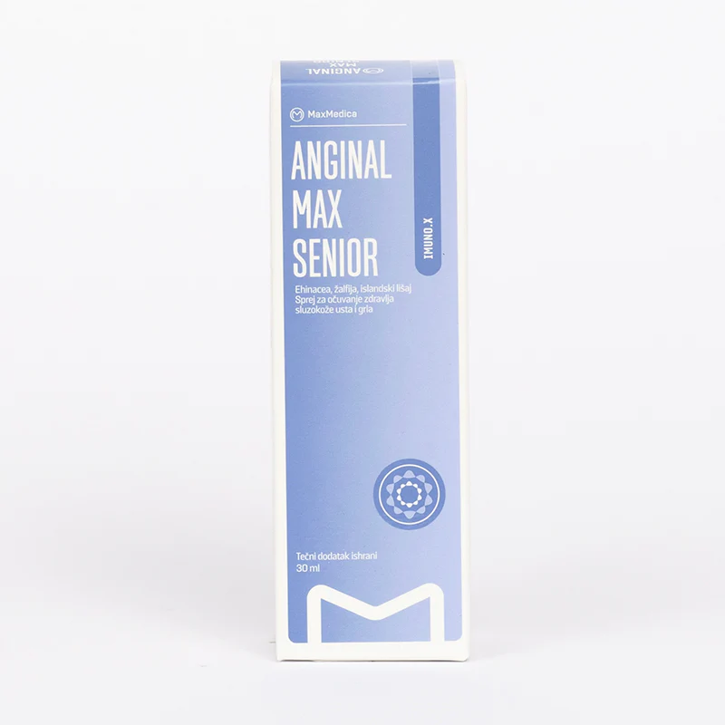 MaxMedica Anginal Max senior sprej za grlo 30ml