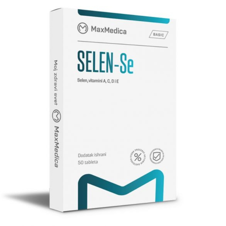 MaxMedica Selen 100mcg tbl a50