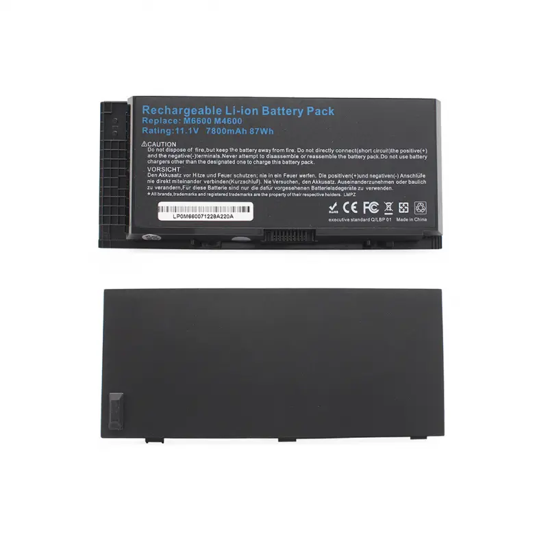 Baterija za laptop Dell Precision M6600 M6700 M4600 M4700 11.1V 7800mAh