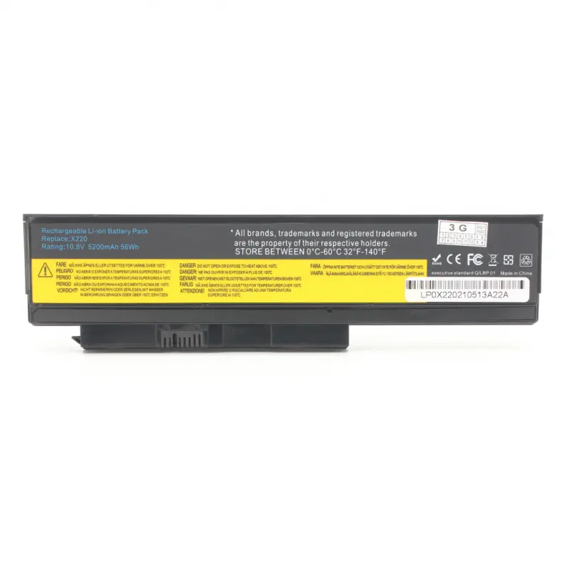 Baterija za laptop Lenovo X220 X230 10.8V 5200mAh 56Wh HQ2200