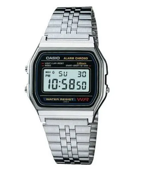 CASIO Sat A159W-N1 srebrni