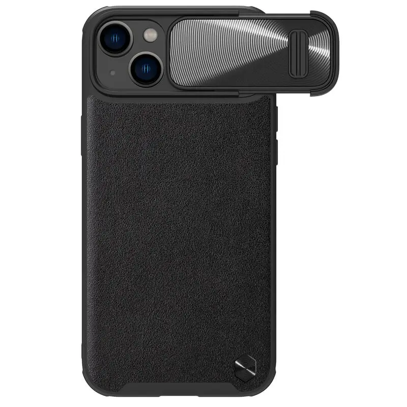 Torbica Nillkin CamShield Leather S za iPhone 14 Plus 6.7 crna