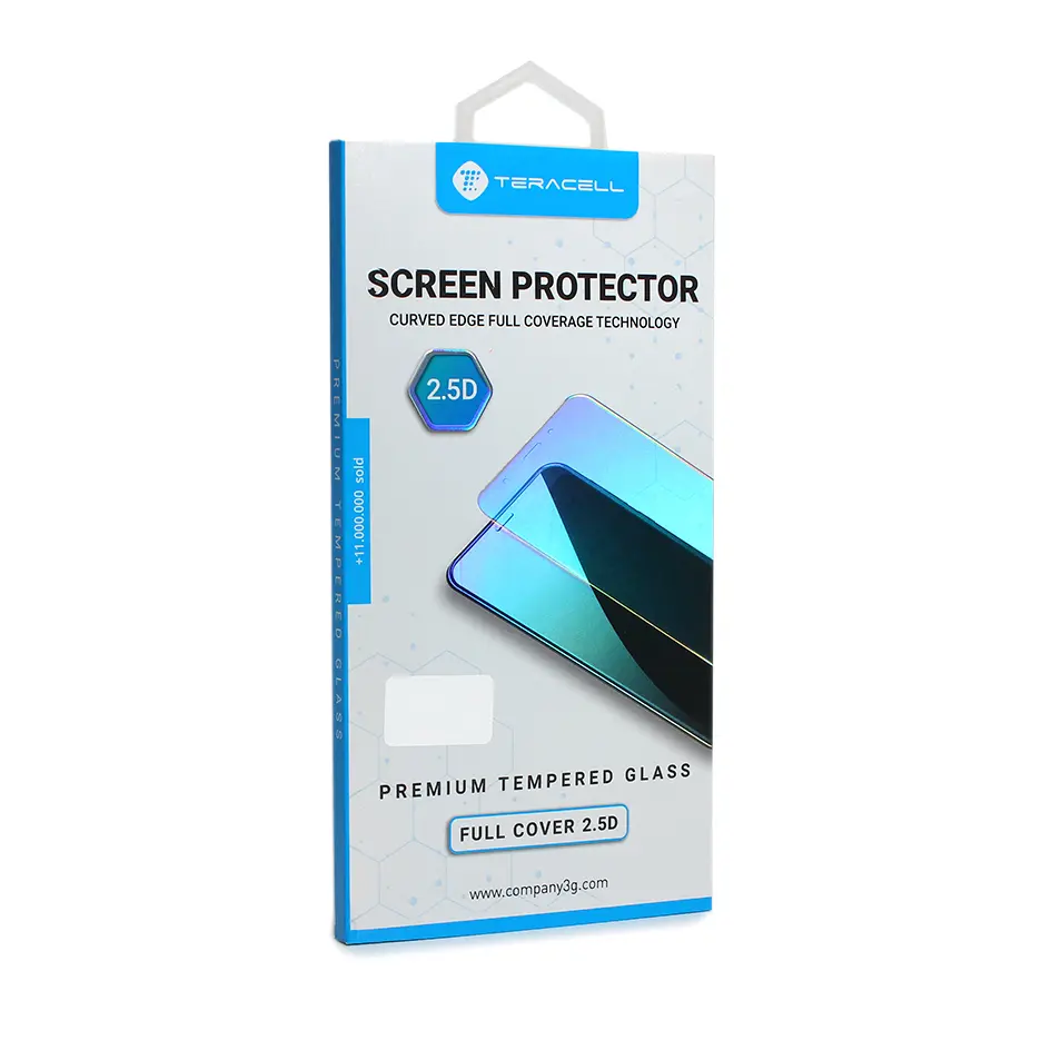 Tempered glass 2.5D full glue za iPhone 12 Mini 5.4 crni