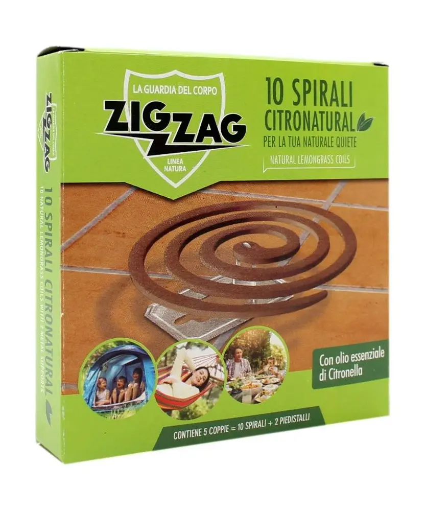 ZIG ZAG Spirale protiv komaraca citro-eko