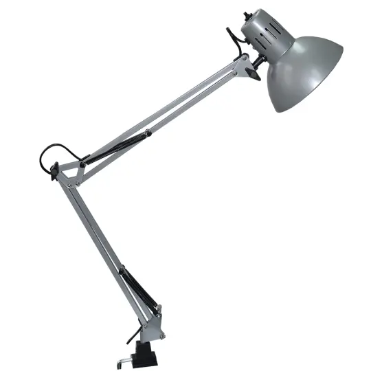 MITEA LIGHTING Stona lampa M1070 srebrna