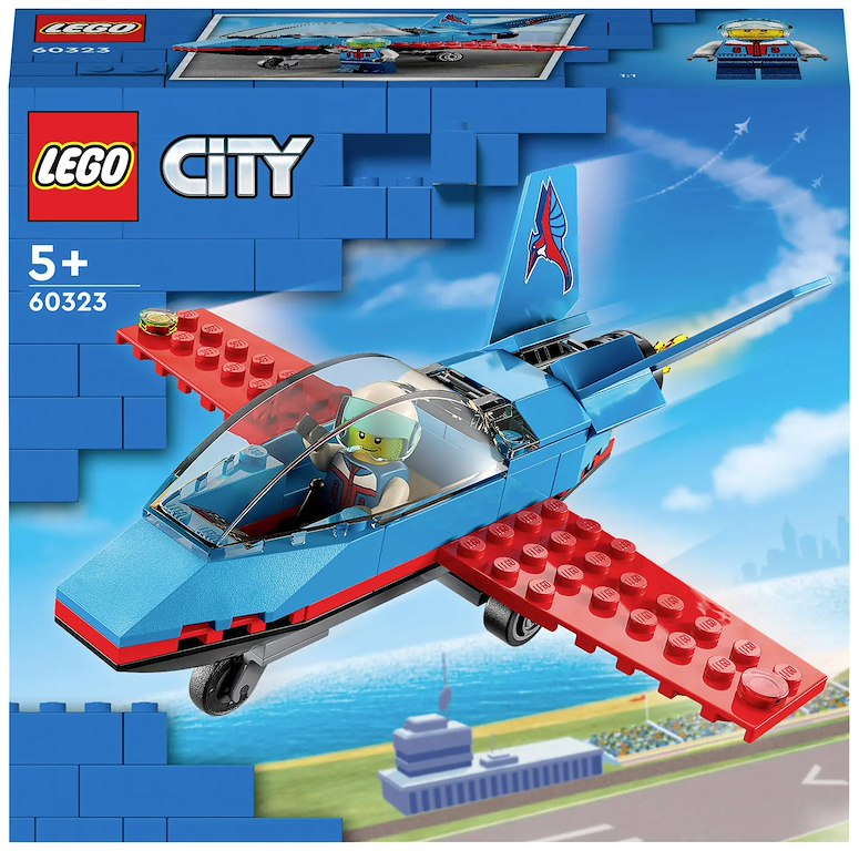 LEGO Kocke City Stunt Plane LE60323