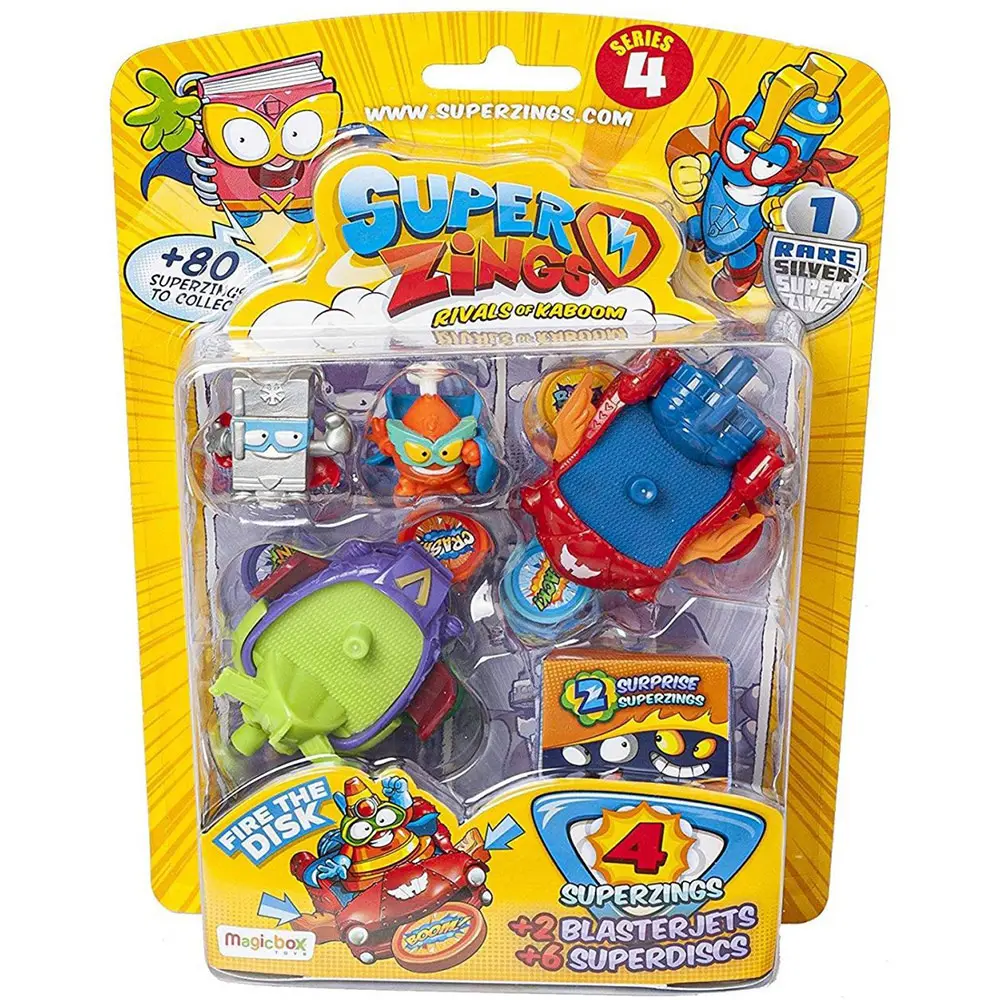 MACIBOX TOYS Superzings Blaster sa figurama