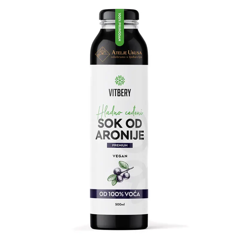 VITBERY Sok aronija 500ml