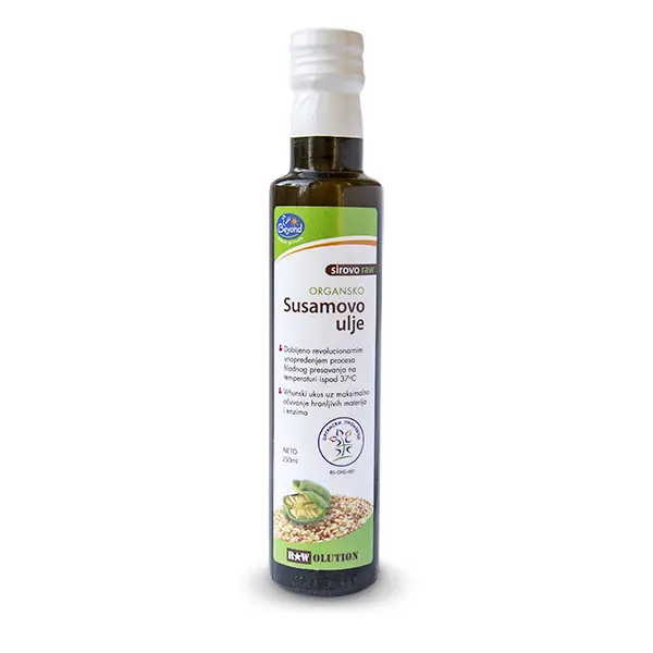 BEYOND Susamovo hladno presovano ulje Organic 250ml