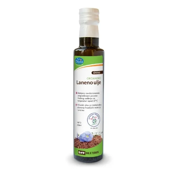 BEYOND Laneno hladno presovano ulje Organic 250ml