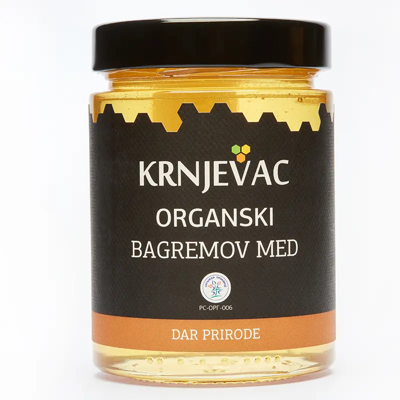 KRNJEVAC Organski bagremov med 450g