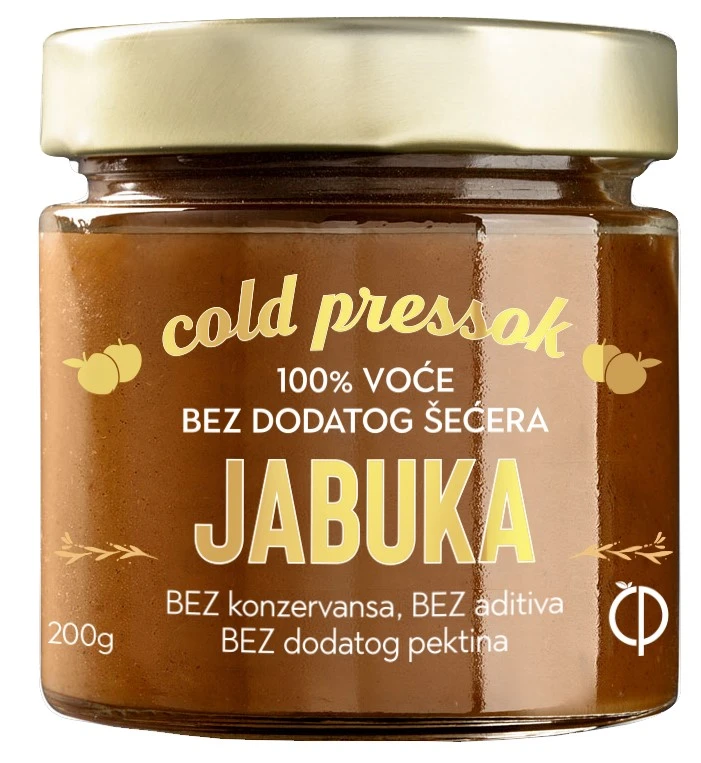 COLD PRESSOK Voćni namaz jabuka 200g