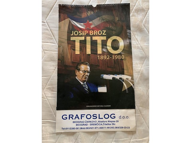 Tito - kalendar za 2007. godinu