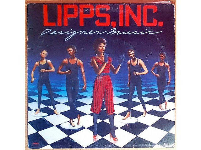 LP LIPPS INC. - Designer Music (1982) VG-/VG vrlo dobra