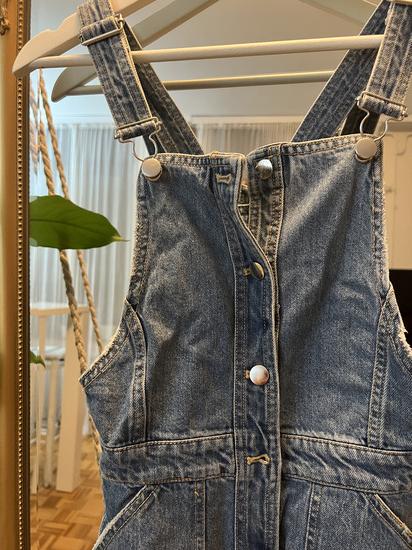 H&M midi teksas haljina