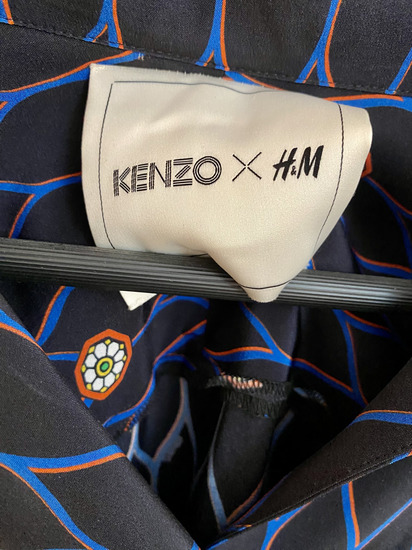Kenzo x H&m haljina 36 vel SVILA !!!