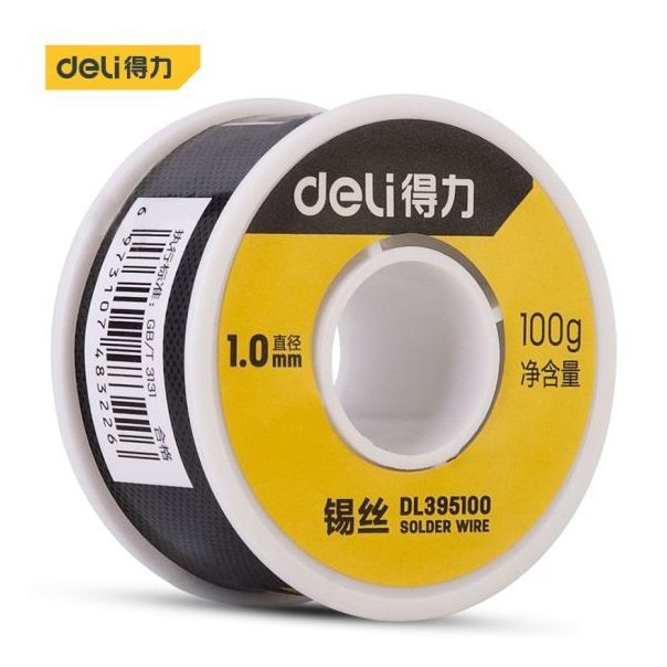 DELI Žica za lemljenje (kalaj) 1.0mm 100g dl395100