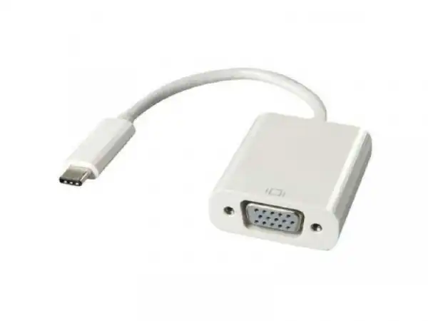 STARS SOLUTIONS Adapter Type c na VGA beli M/F