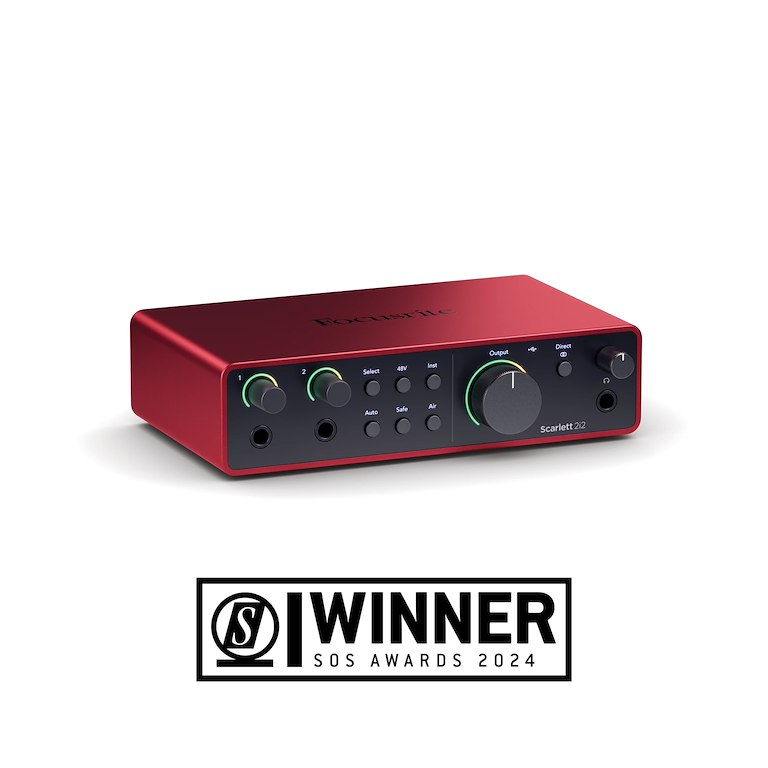 FOCUSRITE Scarlett 2i2 4th gen - Zvučna kartica