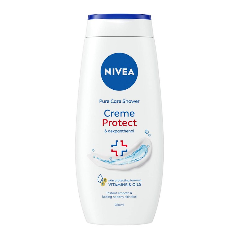 Nivea gel tuš creme protect 250ml nivea