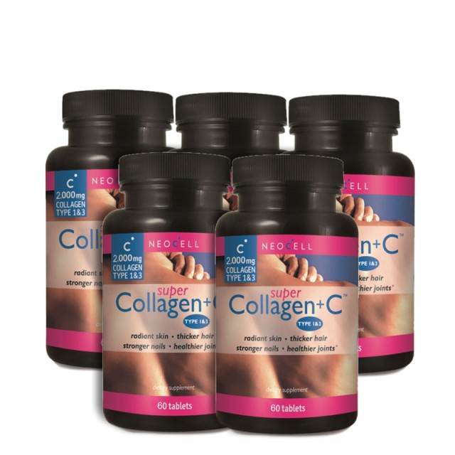 SUPER COLLAGEN + C VITAMIN TABLETE 5 PACK