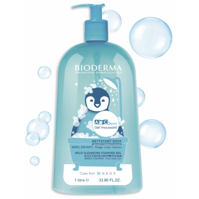 BIODERMA ABCDERM GEL ZA KUPANJE 1L