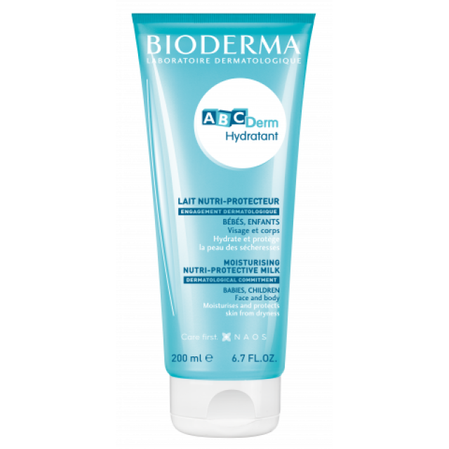 BIODERMA ABCDERM HIDRATANTNO MLEKO ZA LICE I TELO 200ML