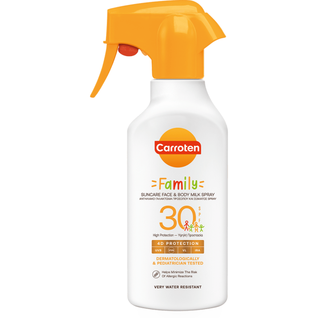 CARROTEN ZAŠTITNO MLEKO ZA LICE I TELO SA PUMPICOM SPF30 270ml