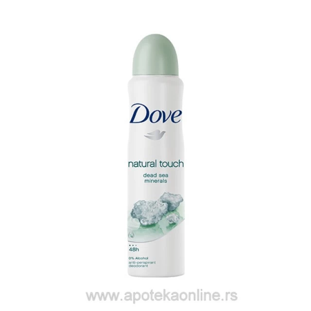 DOVE DEODORANT ANTIPERSPIRANT spray NATURAL TOUCH 150 ml