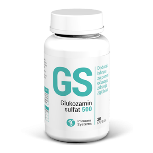 IMMUNO SYSTEMS GLUKOZAMIN SULFAT KAPSULE 2+1 GRATIS