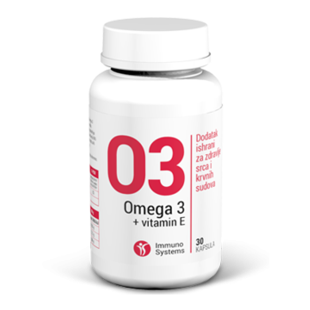 IMMUNO SYSTEMS OMEGA 3 + VITAMIN E KAPSULE 2+1 GRATIS