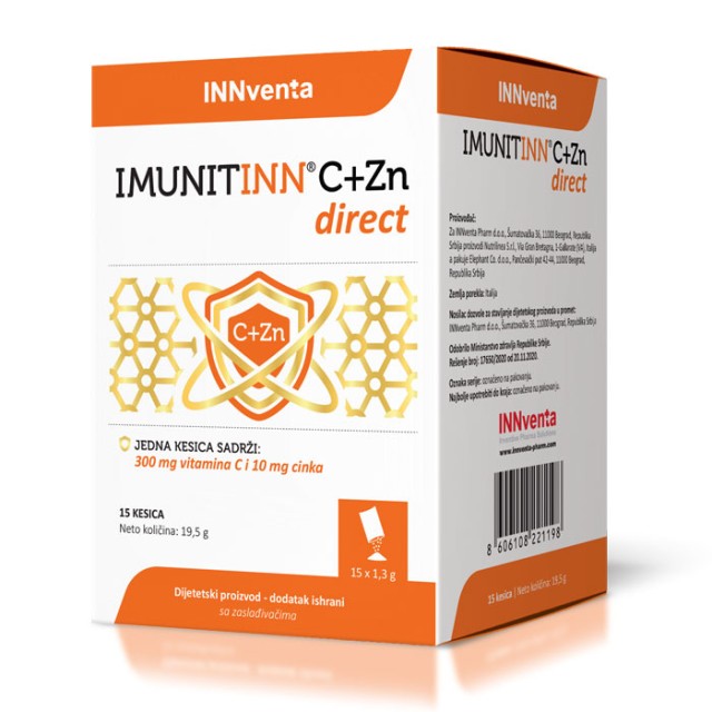 INNVENTA ﻿IMUNITINN C PLUS ZN DIRECT KESICE