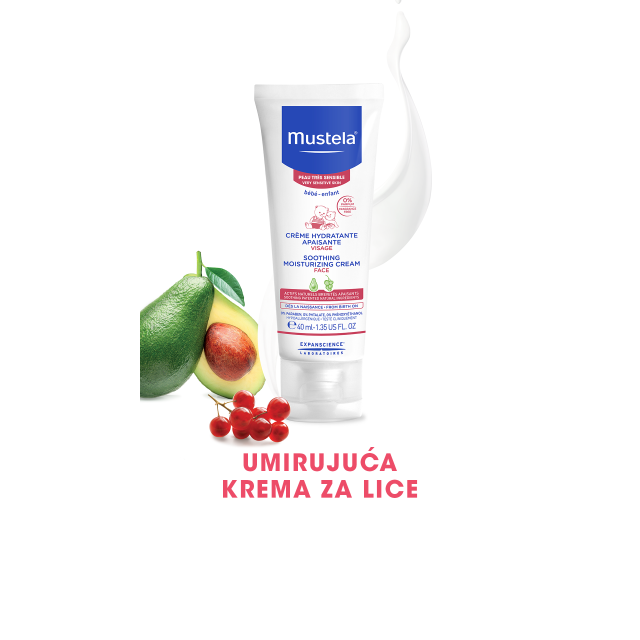 MUSTELA UMIRUJUĆA KREMA ZA LICE 40ml