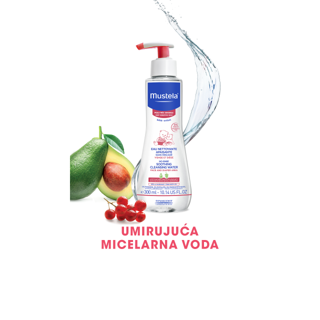 MUSTELA UMIRUJUĆA MICELARNA VODA 300ml