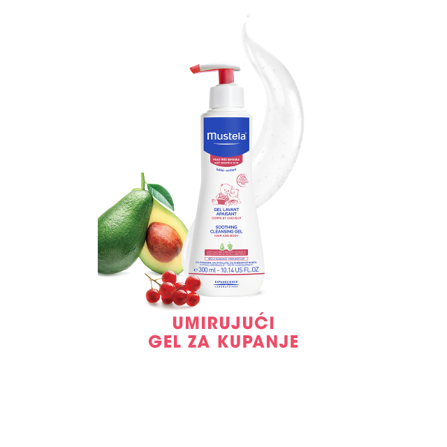 MUSTELA UMIRUJUĆI GEL ZA KUPANJE 300ml