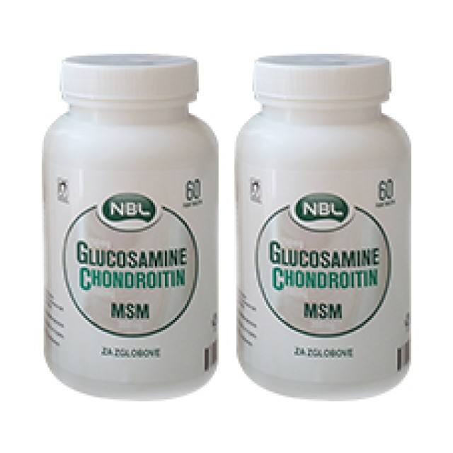 NBL GLUCOSAMINE CHONDROITIN MSM DUO PACK