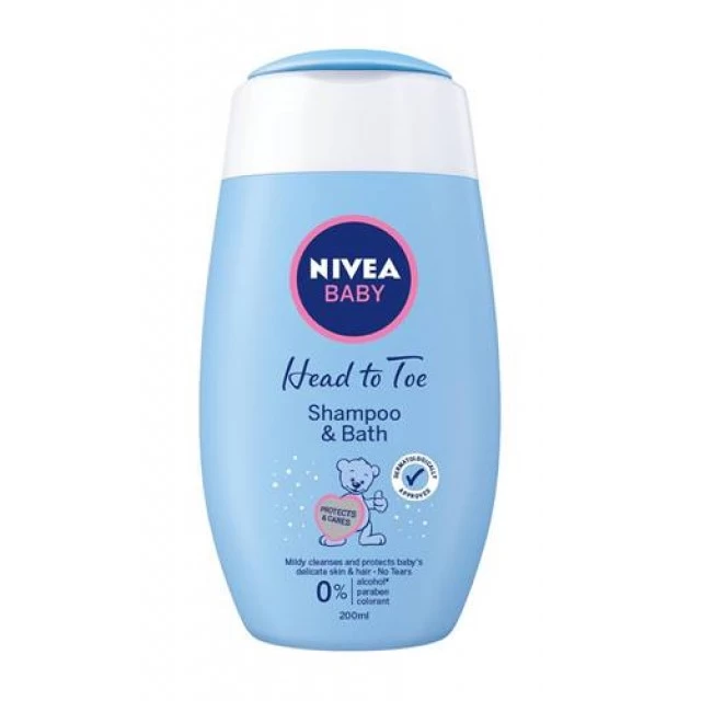 NIVEA BABY ŠAMPON I KUPKA 750ml