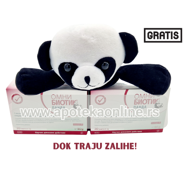 OMNI BIOTIC PANDA - Za nadutost kod trudnica i beba DUO PACK