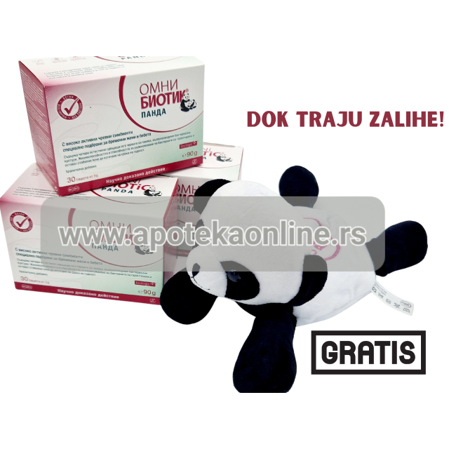 OMNI BIOTIC PANDA - Za nadutost kod trudnica i beba TRIO PACK