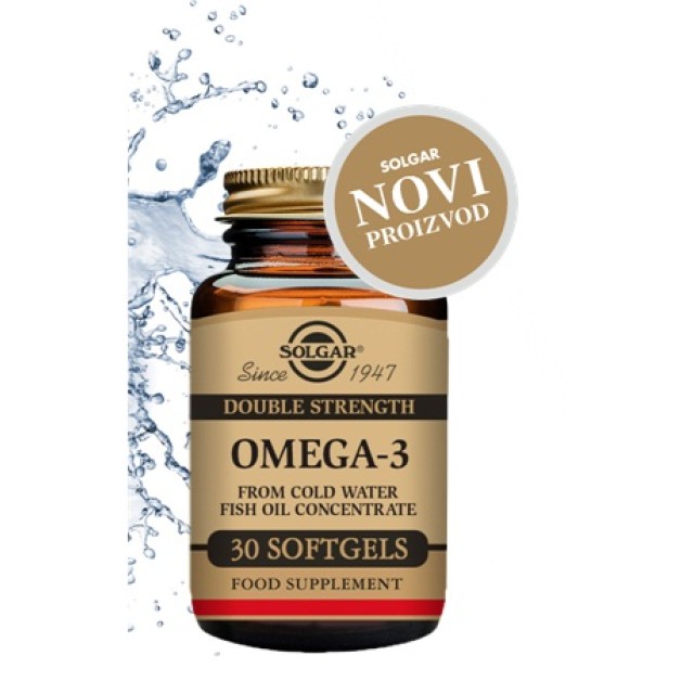 SOLGAR OMEGA 3 DOUBLE STRENGTH