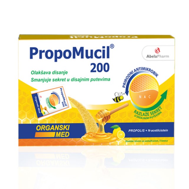 PROPOMUCIL 200 SA ORGANSKIM MEDOM