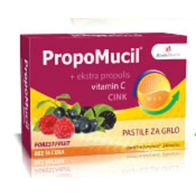PROPOMUCIL PASTILE- FOREST BERRY