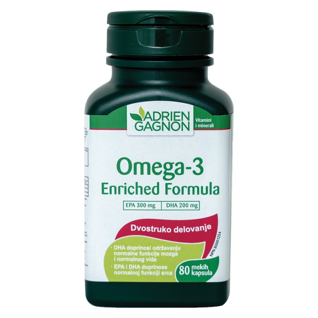 ADRIEN GAGNON OMEGA 3 ENRICHED FORMULA KAPSULE