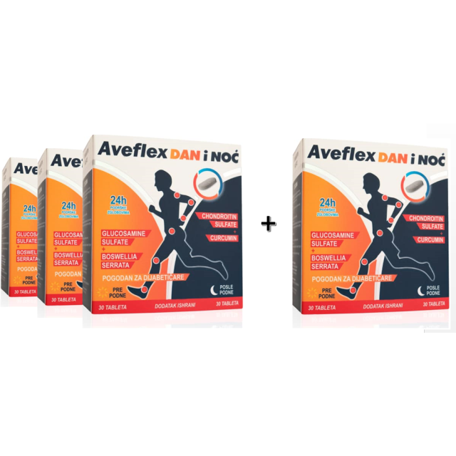 AVEFLEX DAN I NOĆ 3 + 1 GRATIS