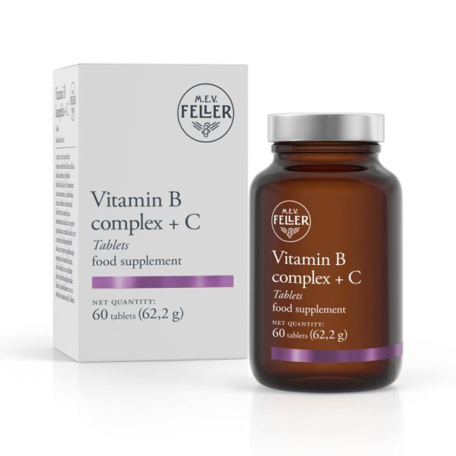 B KOMPLEKS + VITAMIN C TABLETE - M. E. V. FELLER