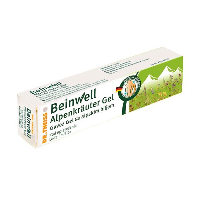 BEINWELL ALPEN GAVEZ GEL SA ALPSKIM BILJEM - Za mišiće i zglobove 150ml